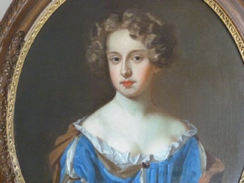 Portrait of a Lady of the Popham family c.1670; Ci - The Antique Collection